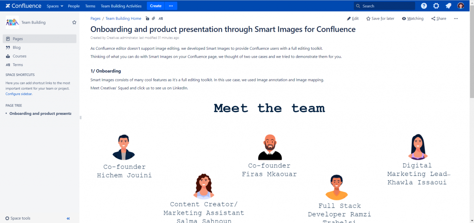 How to use Smart Images for Confluence | Creativas