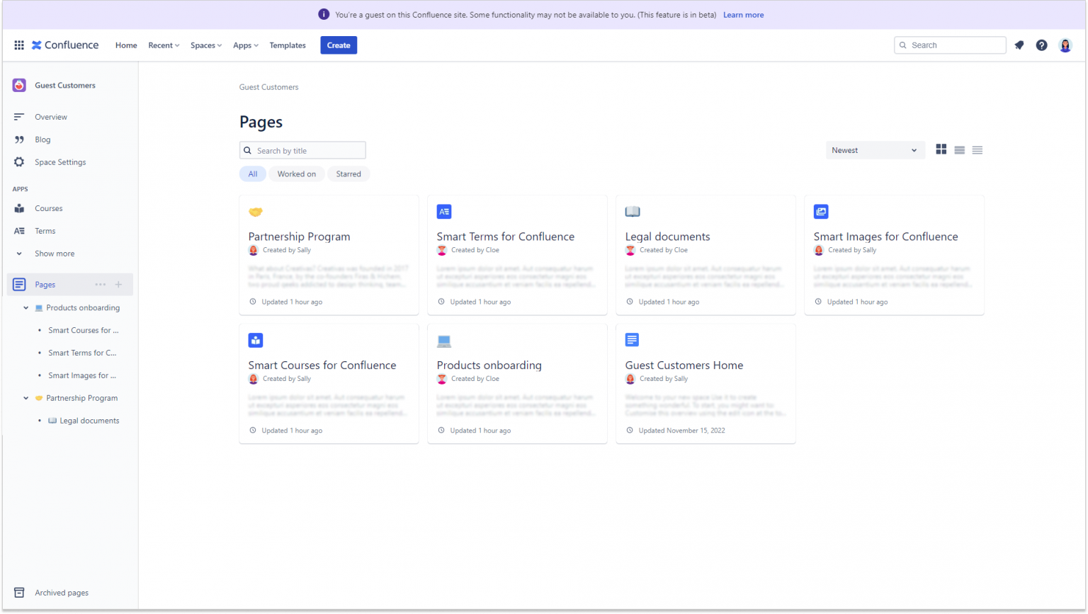 How to onboard guest users within Confluence | Creativas