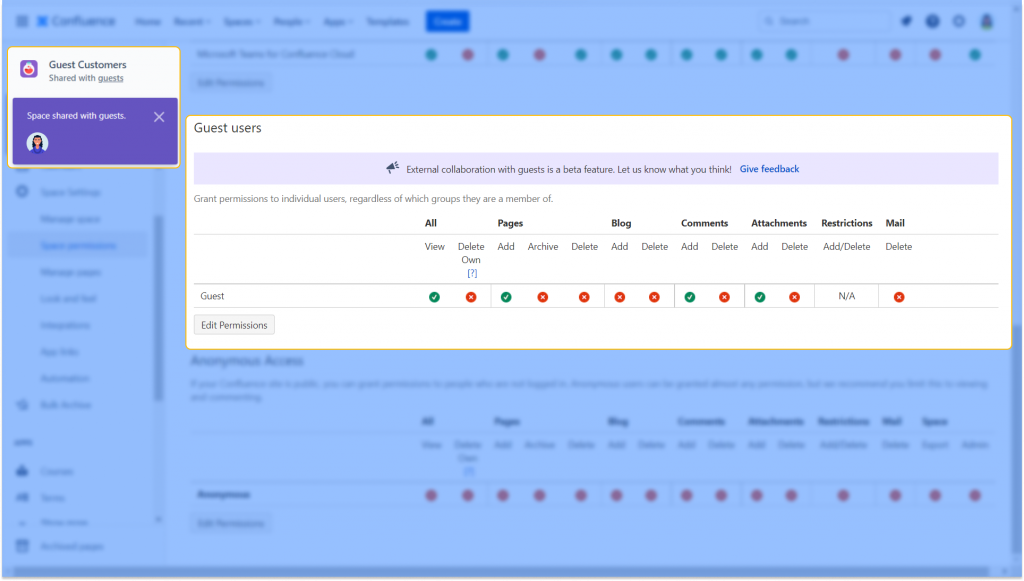 How to onboard guest users within Confluence | Creativas
